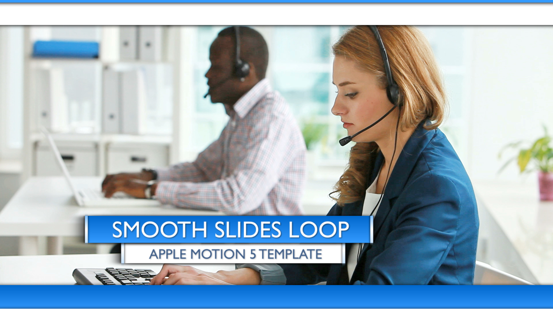 Smooth Slides Loop - Apple Motion 5 Template
