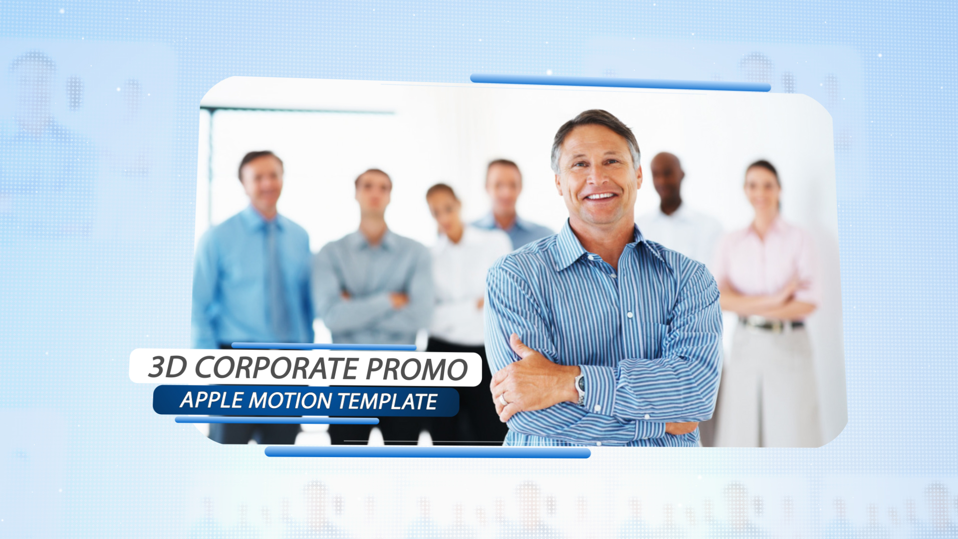 3D Corporate Promo - Apple Motion 5 Template