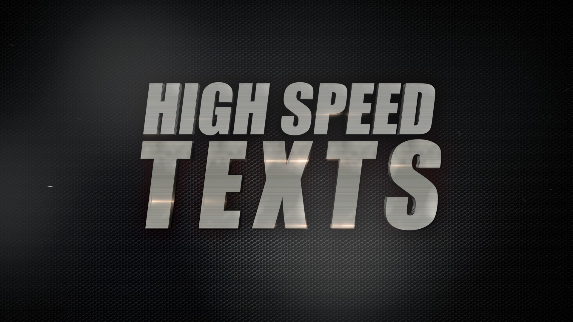 High Speed Titles - Apple Motion 5 Template