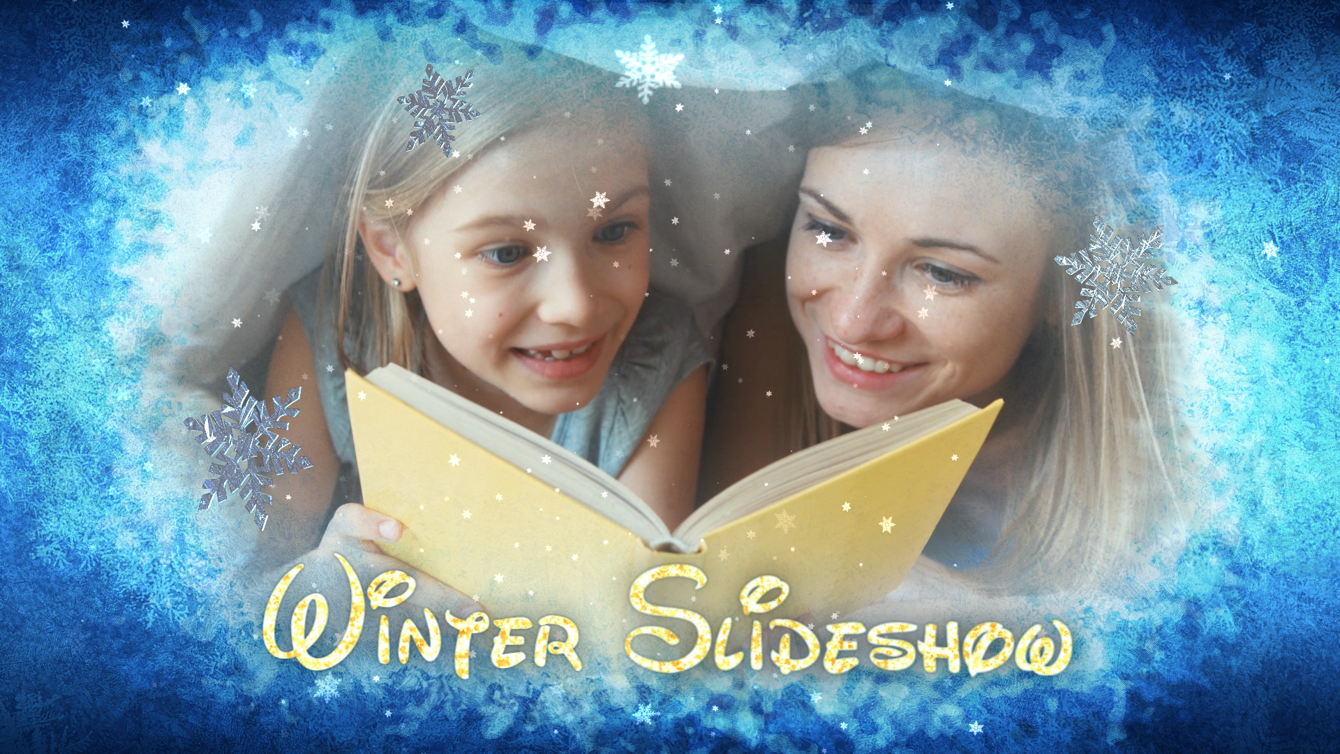 Winter Slideshow - Apple Motion 5 Template