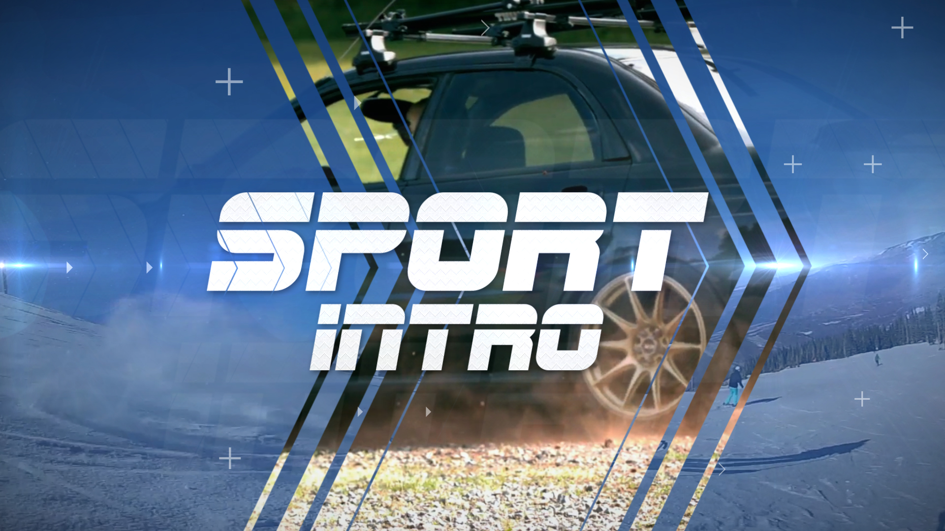 Modern Sport Intro - Apple Motion 5 Template